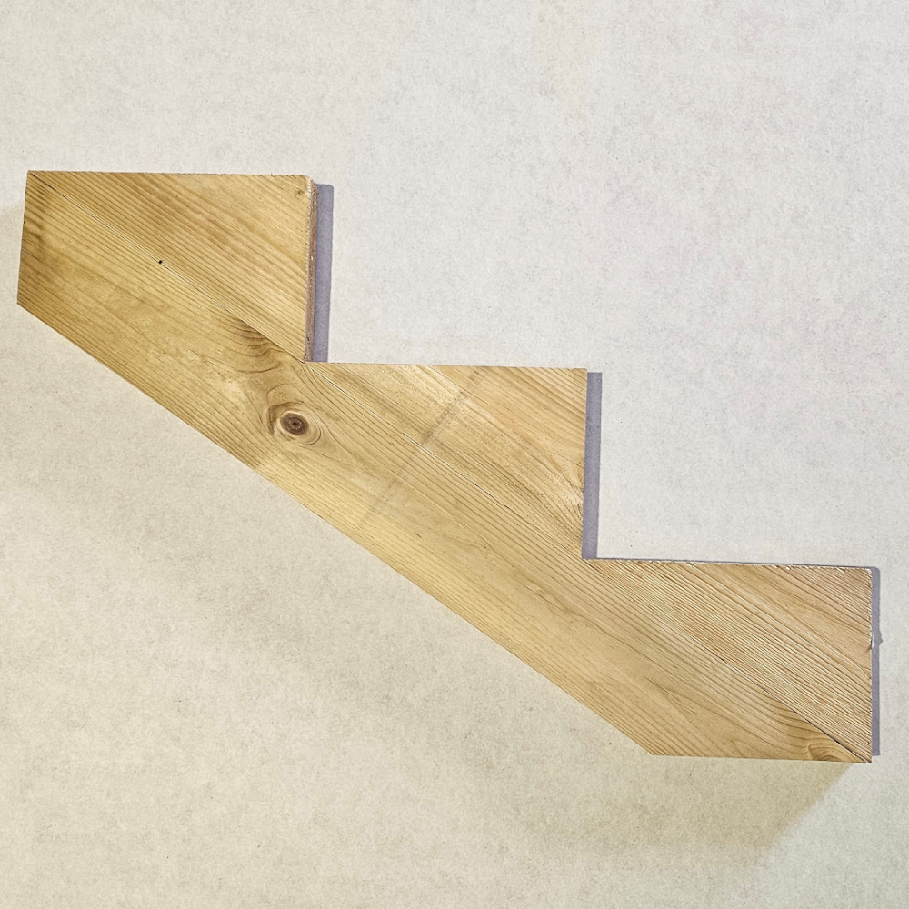 Pressure Treated Stair Risers