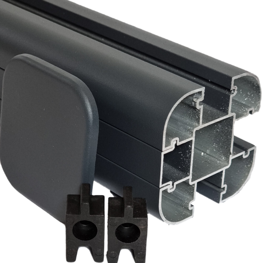 Decking Supplies | Ultrashield Fence Post (With Cap & 1 Insert)